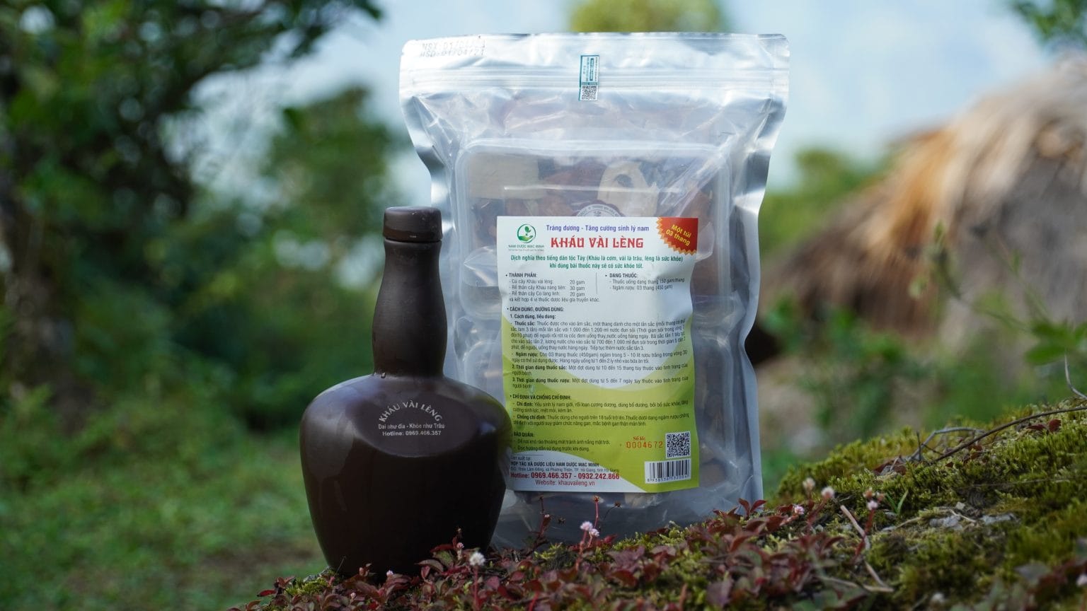 Kháu vài lèng đặc biệt và nậm rượu